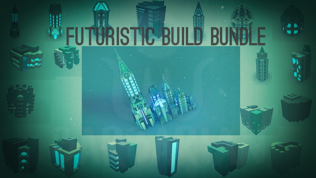 Futuristic Build Bundle Minecraft Map