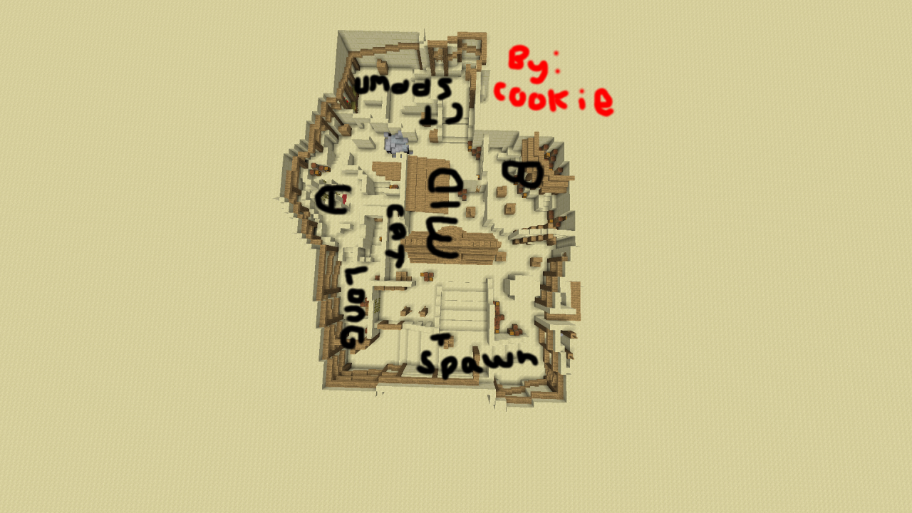 CS:GO (Dust III) Minecraft Map