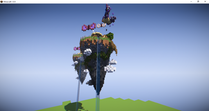 Minecraft skyblock spawn - floating island Minecraft Map