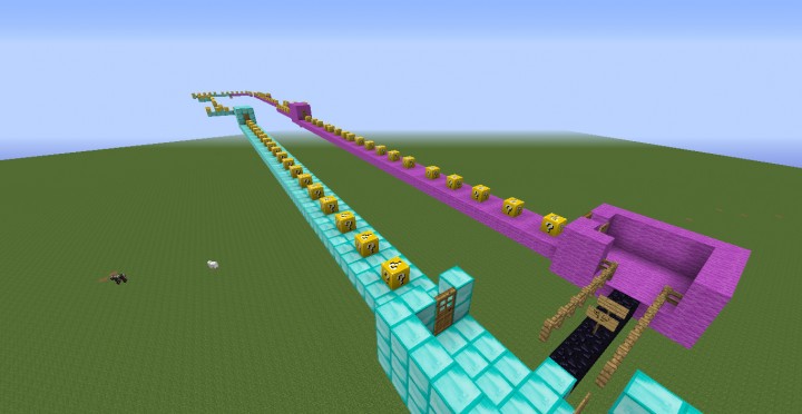 Lucky Block Race For PopularMMos And GamingWithJen Minecraft Map
