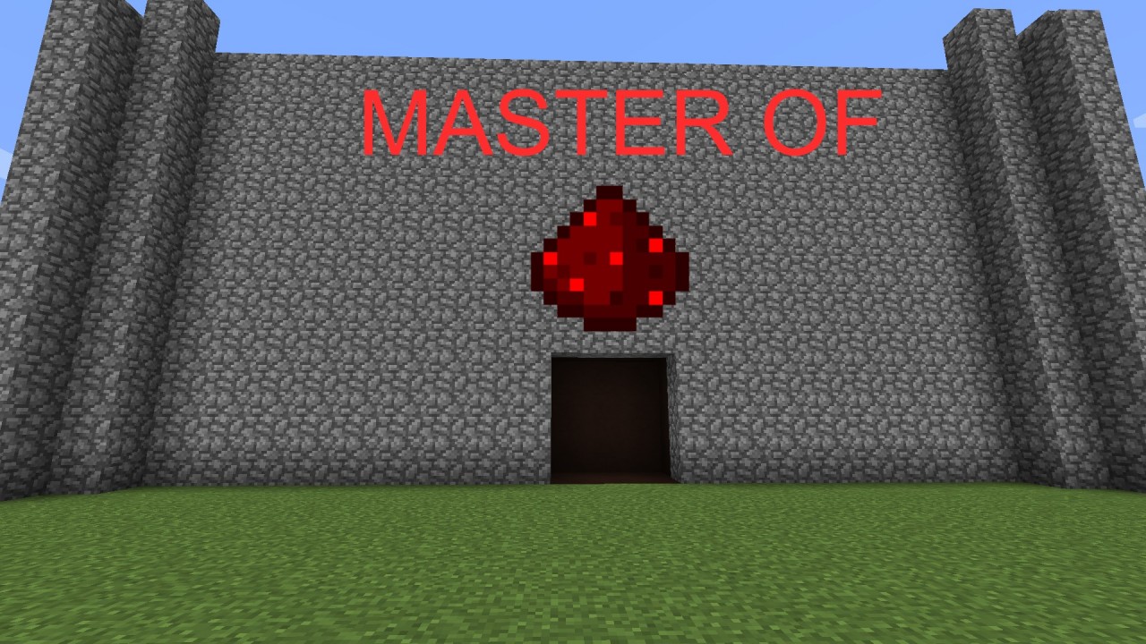 Master Of Redstone - A Minecraft Redstone Map Minecraft Project