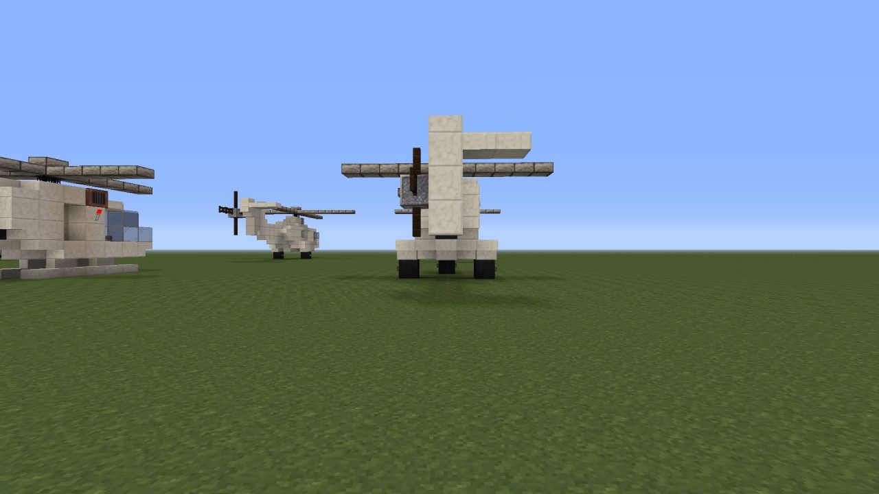 Scorpont Design | SHD002 "Mosquito" | Helicopter Minecraft Map