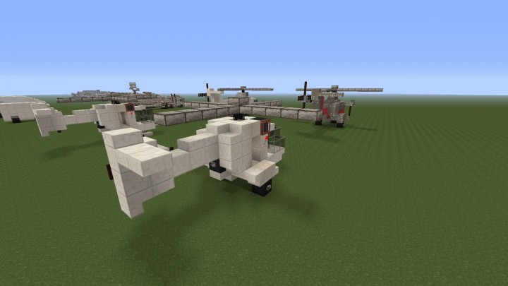 Scorpont Design | SHD002 "Mosquito" | Helicopter Minecraft Map