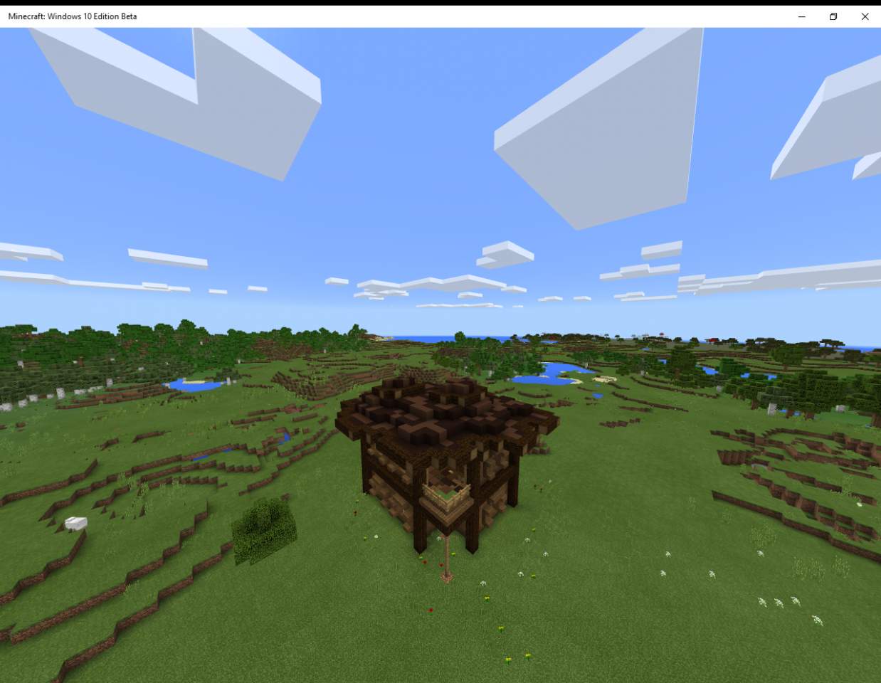 Win 10 Edition House Minecraft Map