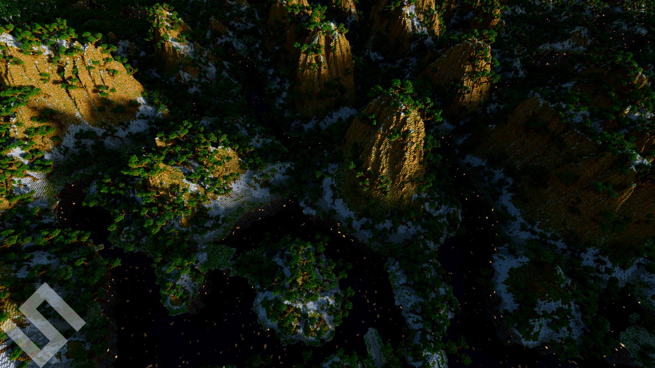 Iaslend, the Great Art of Nature Minecraft Map