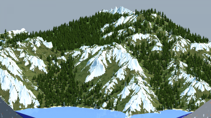 Pinaceae National Reserve Minecraft Map