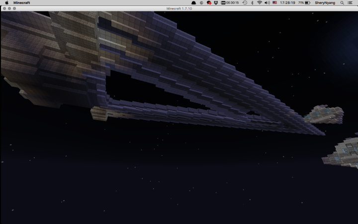 Executor class star dreadnought 1/100 Minecraft Map