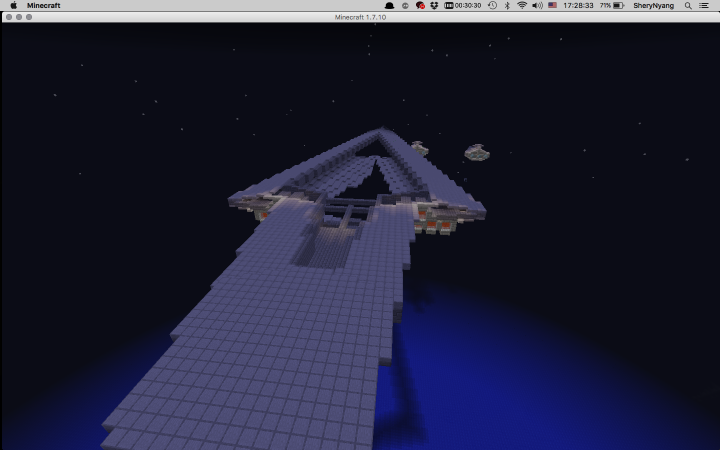 Executor class star dreadnought 1/100 Minecraft Map