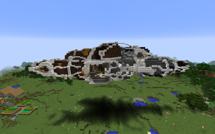 The Dauntless: bounty hunter space ship Minecraft Map