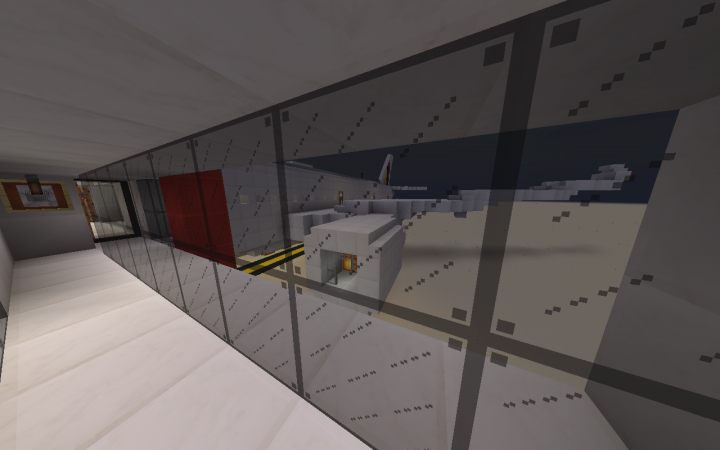 Gerg International Airport [Built by: _AviationFluffy_] Minecraft Map
