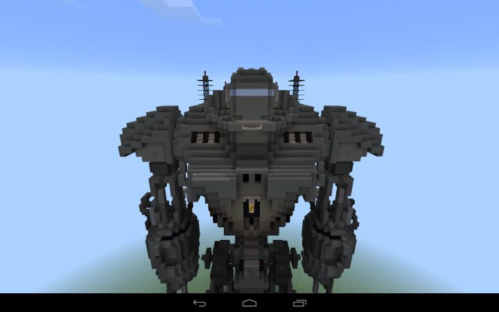 Liberty Prime and Fallout 4 Minecraft Map