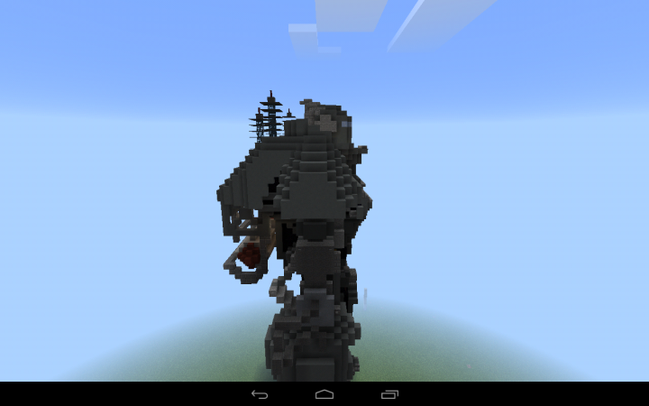 Liberty Prime and Fallout 4 Minecraft Map