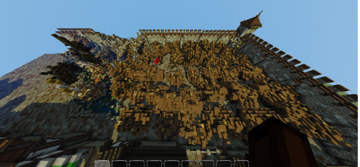 Medieval slums Minecraft Project