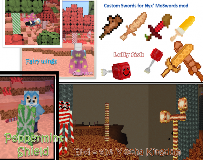 Sugarpack [1.14] Enjoy Candyland! Minecraft Texture Pack
