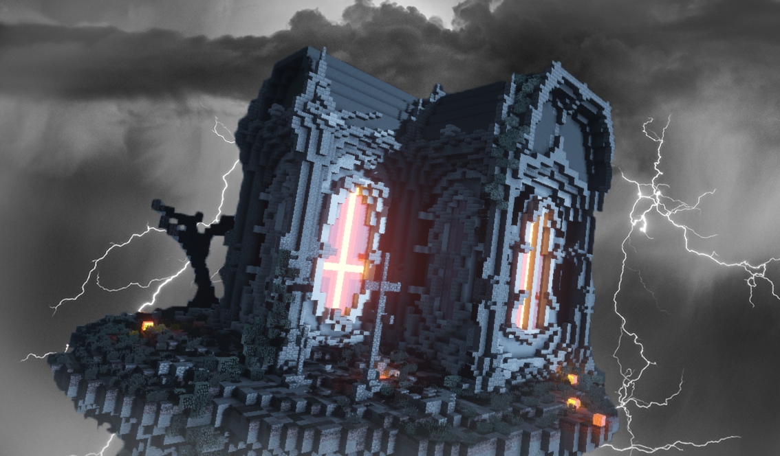 The Haunted Palace Minecraft Map