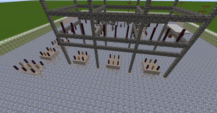 Union Hills Substation Minecraft Project