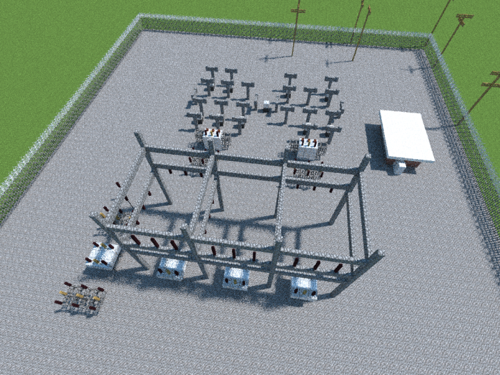 Union Hills Substation Minecraft Project