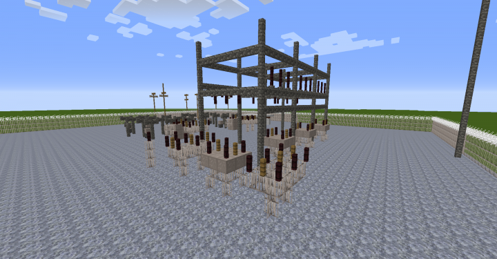 Union Hills Substation Minecraft Project