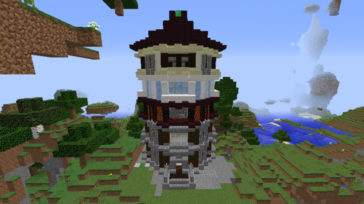 Wizard Tower Elemental Minecraft Map