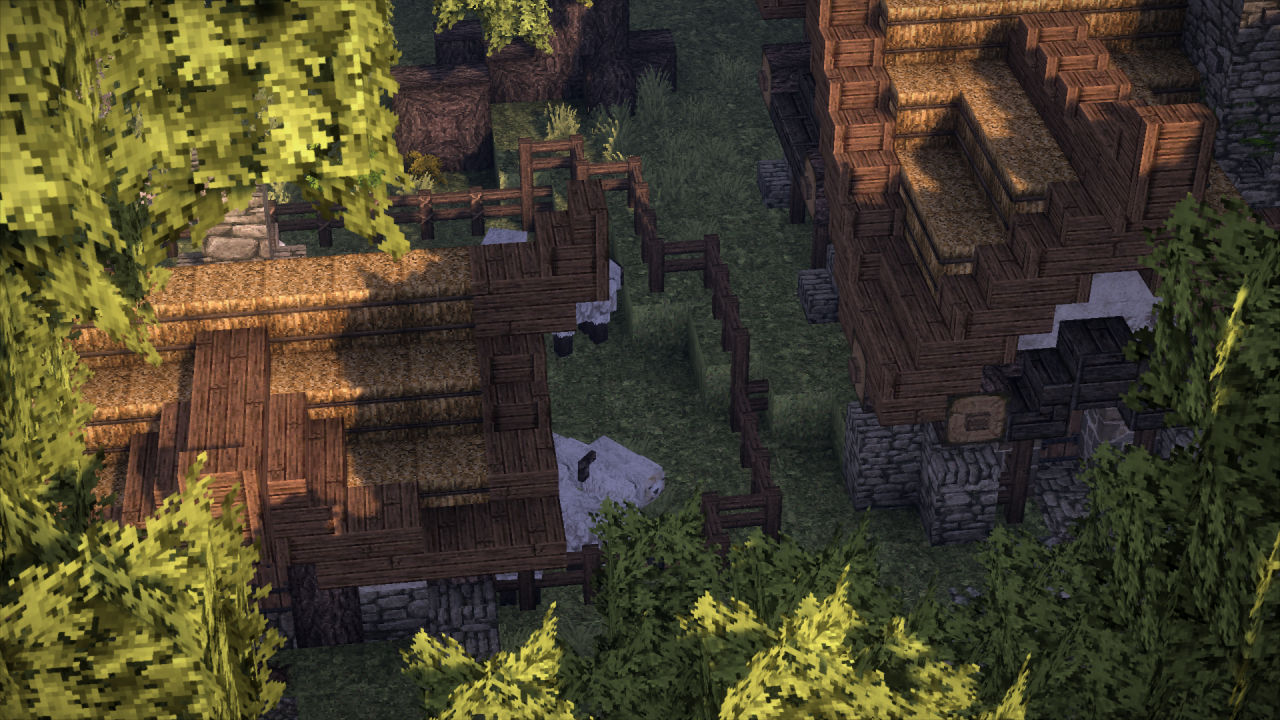 Small Medieval Village Minecraft Map