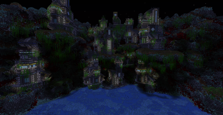 Overgrown City Minecraft