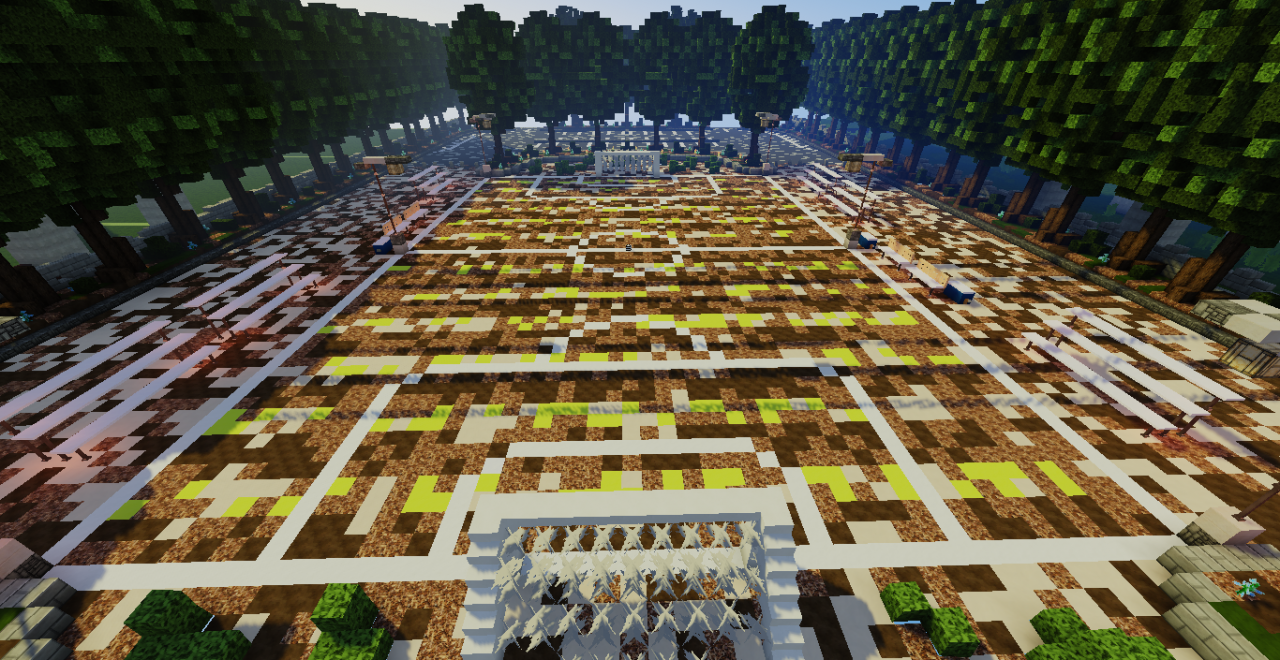 Realistic Soccer Field Minecraft Map