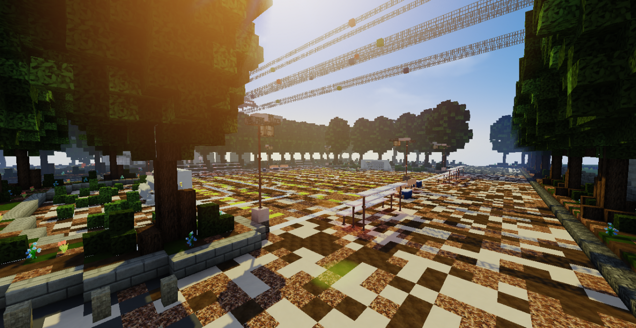 Realistic Soccer Field Minecraft Map