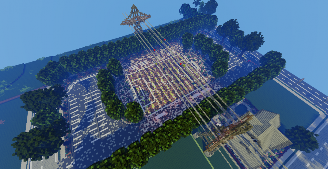 Realistic Soccer Field Minecraft Map