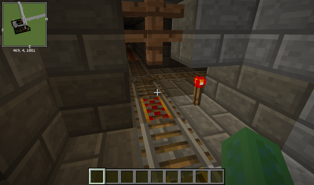 Working Train Station Minecraft Map