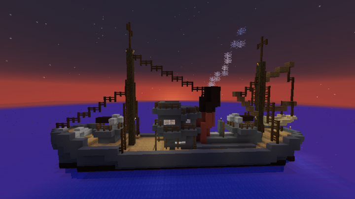 Royal Navy Trawler Minecraft Map