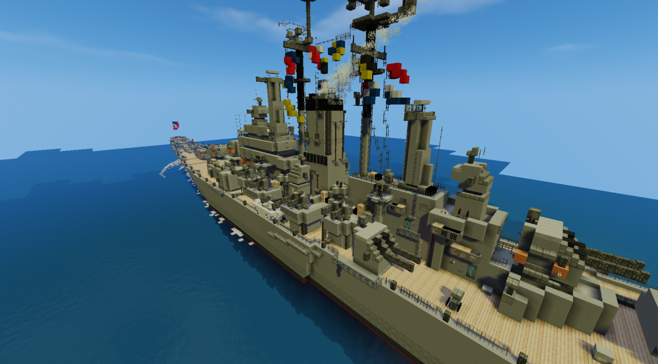 USS Salem (CA-139) Minecraft Map