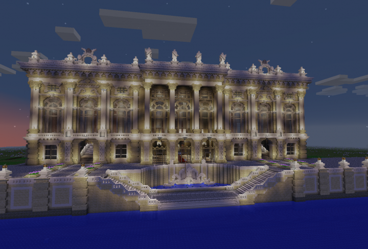 Baroque Palace/Opera house Minecraft Map