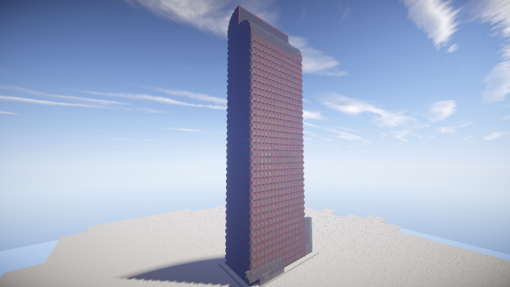 Cash Register Building, Denver, CO Minecraft Project