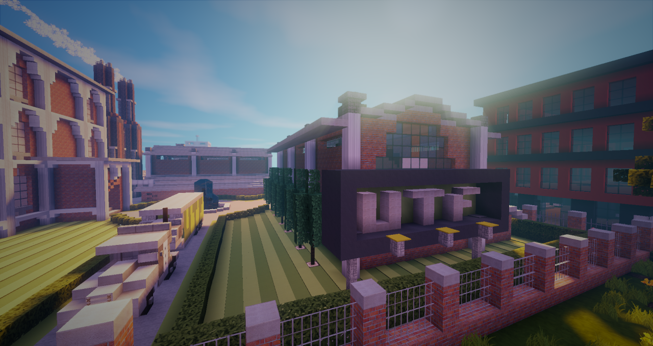 Uptown Textile Factory Minecraft Map