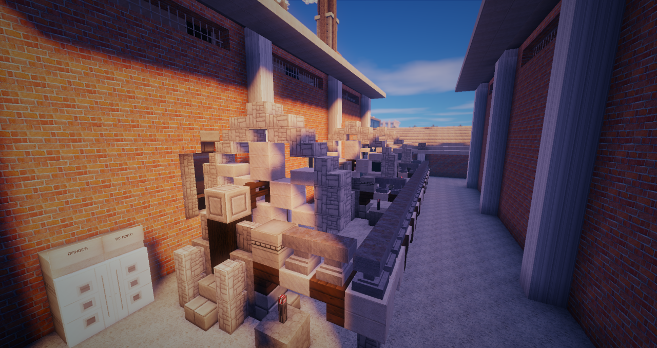 Uptown Textile Factory Minecraft Map