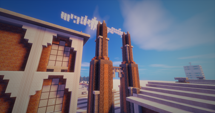 Uptown Textile Factory Minecraft Map