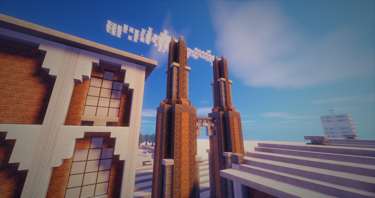 Uptown Textile Factory Minecraft Map