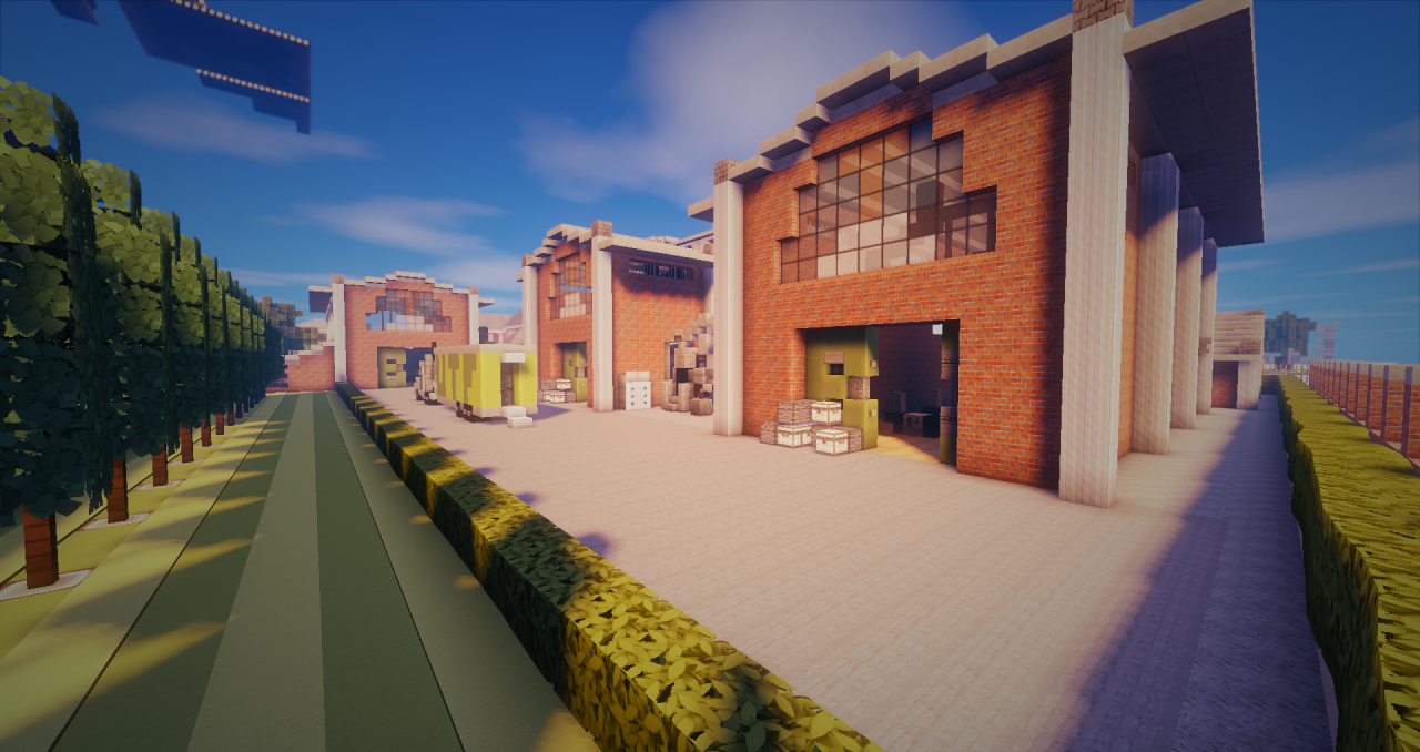 Uptown Textile Factory Minecraft Map