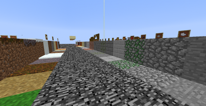 Basic Texture Testing World Minecraft Map
