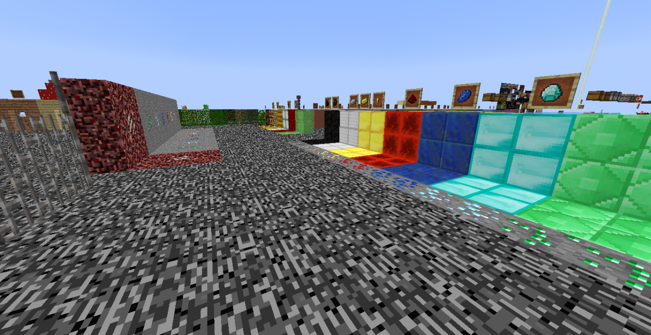 Basic Texture Testing World Minecraft Map