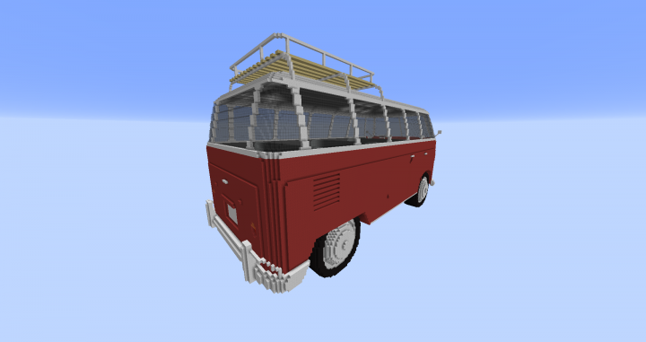 Volkswagen T1 Bus - VW T1 Van Minecraft Map