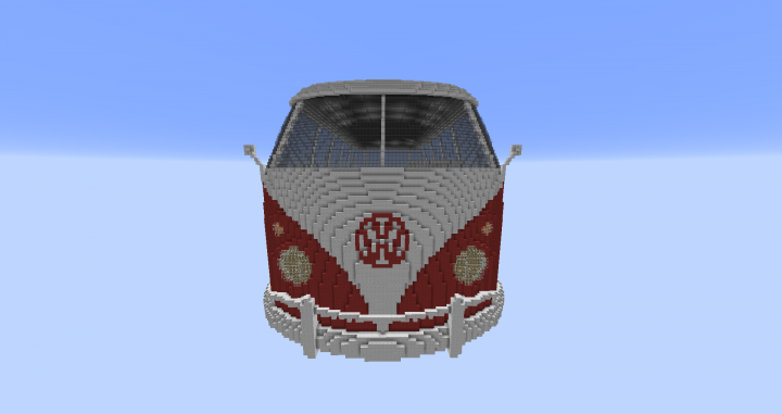 Volkswagen T1 Bus - VW T1 Van Minecraft Project