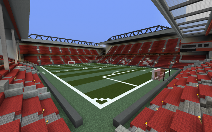 Anfield Stadium Minecraft Map