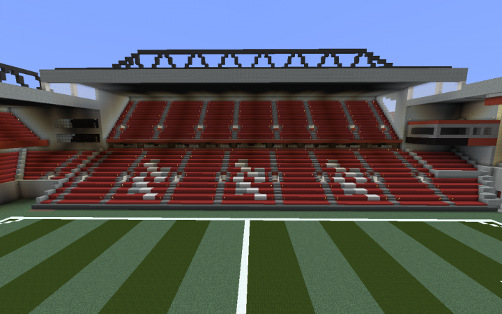 Anfield Stadium Minecraft Map