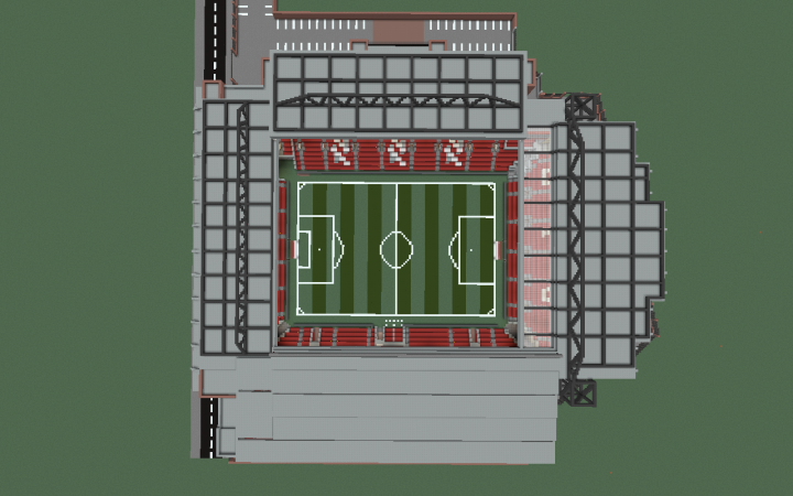 Anfield Stadium Minecraft Map