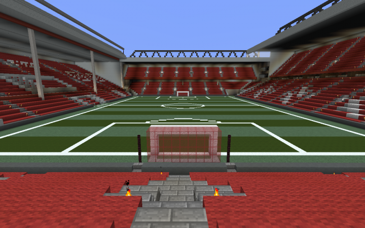 Anfield Stadium Minecraft Map