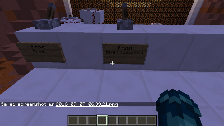 P.A.M.A in Vanilla Minecraft Minecraft Map