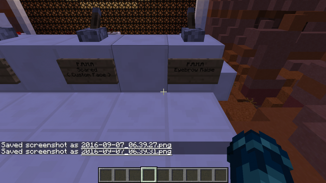 P.A.M.A in Vanilla Minecraft Minecraft Map