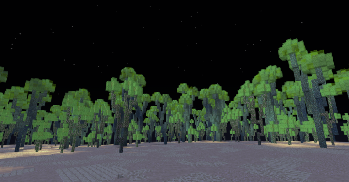 Alien Slime Tree Repository (12 Trees) Minecraft Map