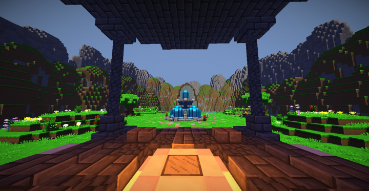 Single Portal Spawn Minecraft Map